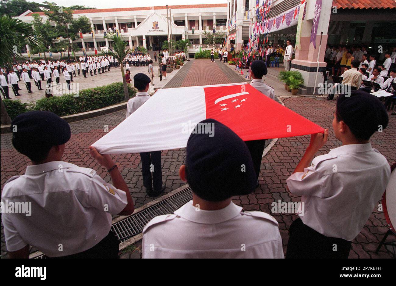 Students of Anglo-Chinese School (Barker Road) had their National Day ...