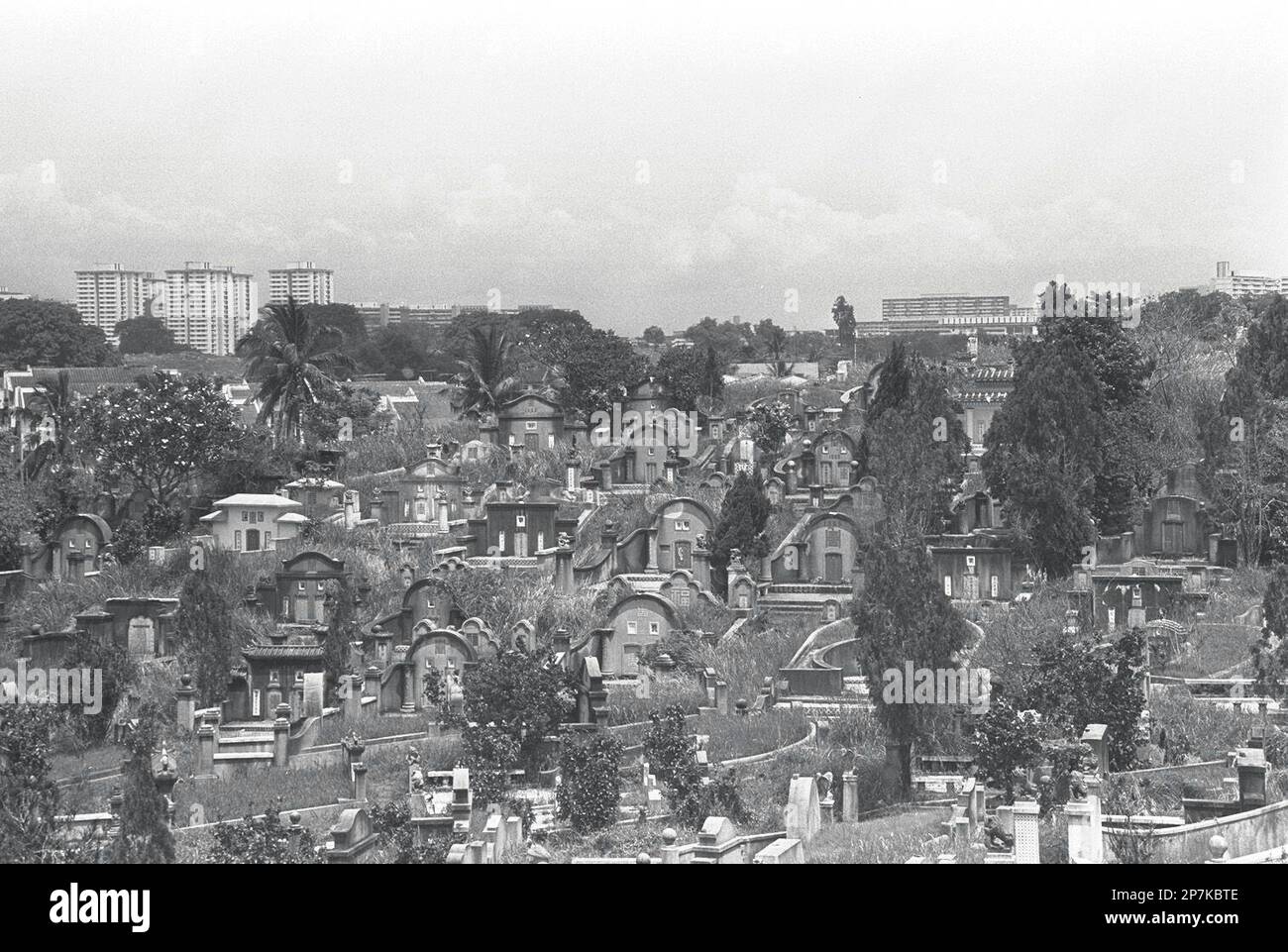 Singapore's biggest and one of the oldest Chinese burial grounds, the ...