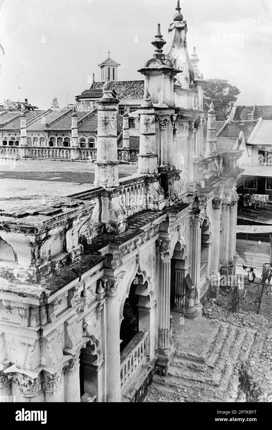 Abdul Gafoor Mosque, 13 July, 1983. According to old drawings of the ...