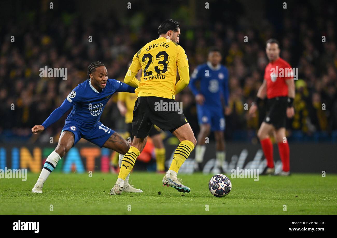 England, London, 07 March 2023 - Raheem Sterling of Chelsea during the ...