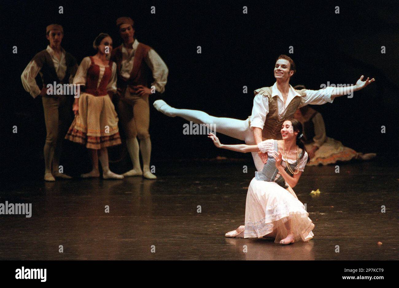 Canadian Goh Chan Hon (right) as the achingly-beautiful Giselle ...