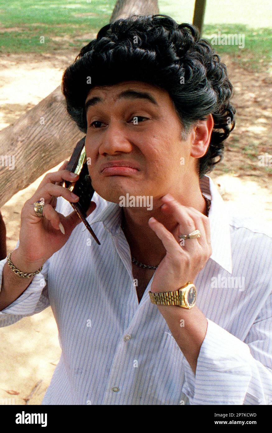 Actor Gurmit Singh in his popular role as Phua Chu Kang in the show PCK ...
