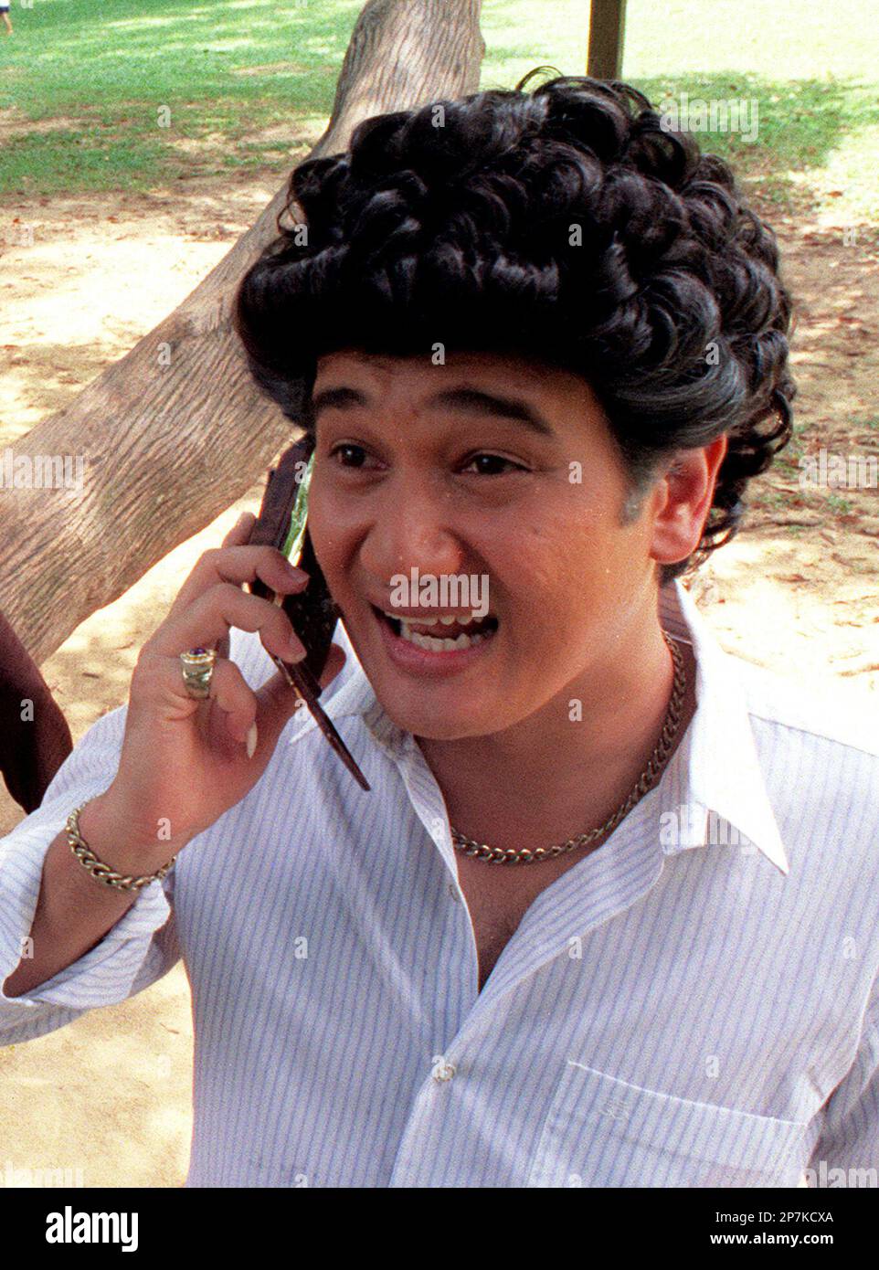 Actor Gurmit Singh in his popular role as Phua Chu Kang in the show PCK ...