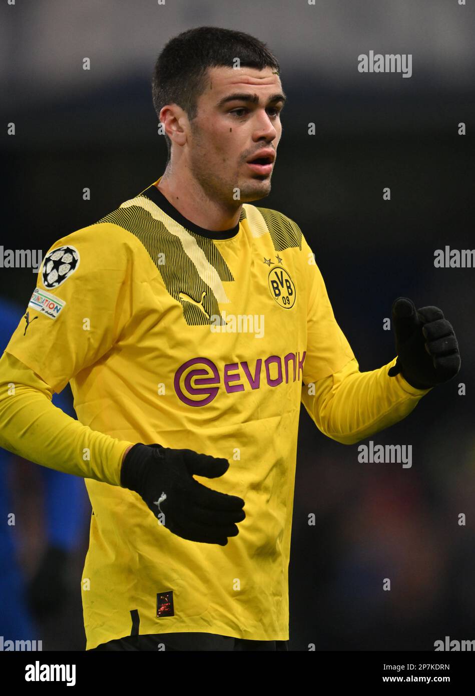 England, London, 07 March 2023 - Raphael Guerreiro of Borussia Dortmund ...