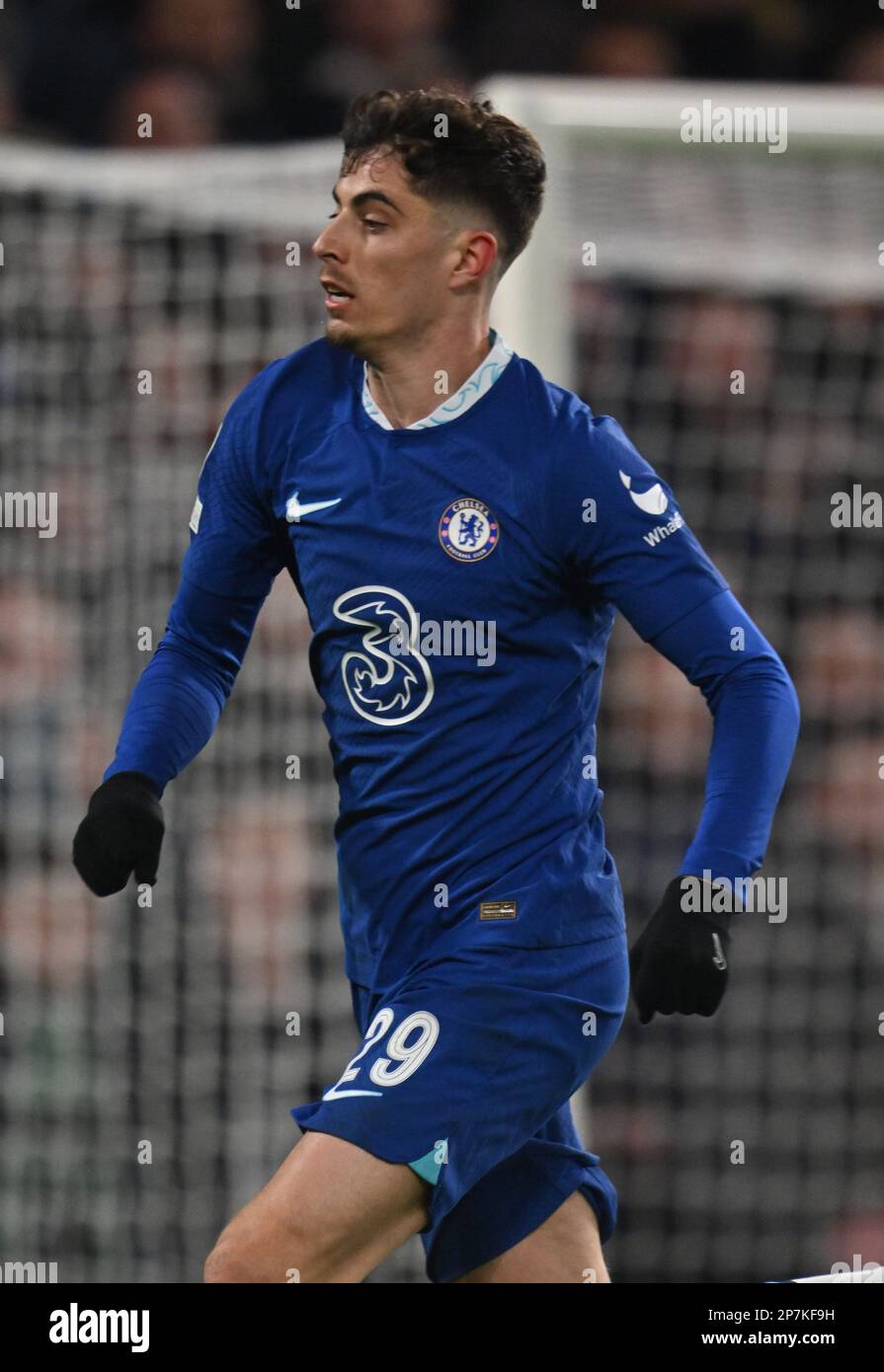 England, London, 07 March 2023 - Kai Havertz of Chelsea during the UEFA ...