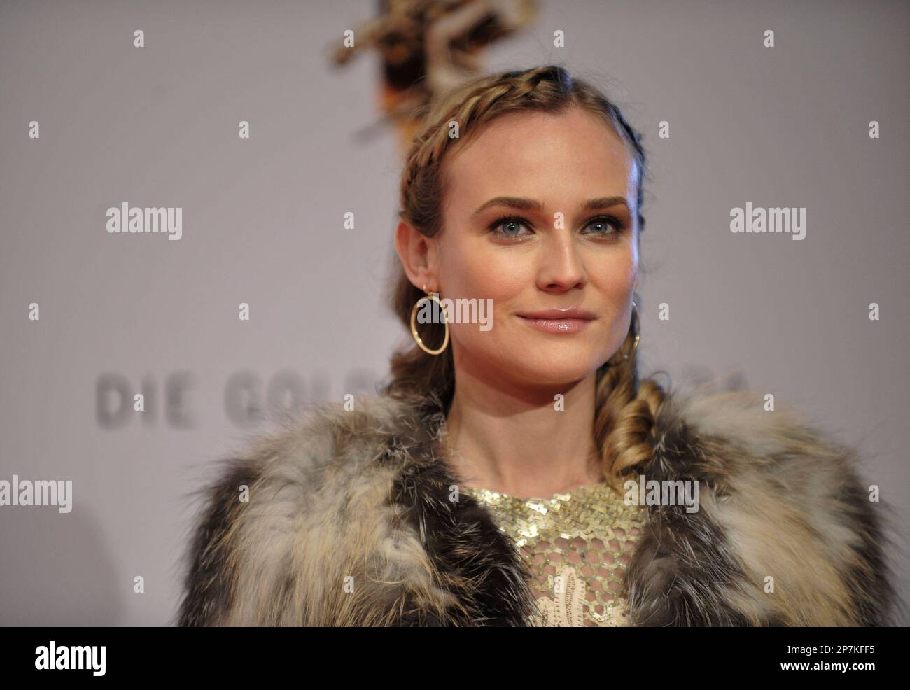 German actress Diane Kruger arrives for the Goldene Kamera (Golden ...