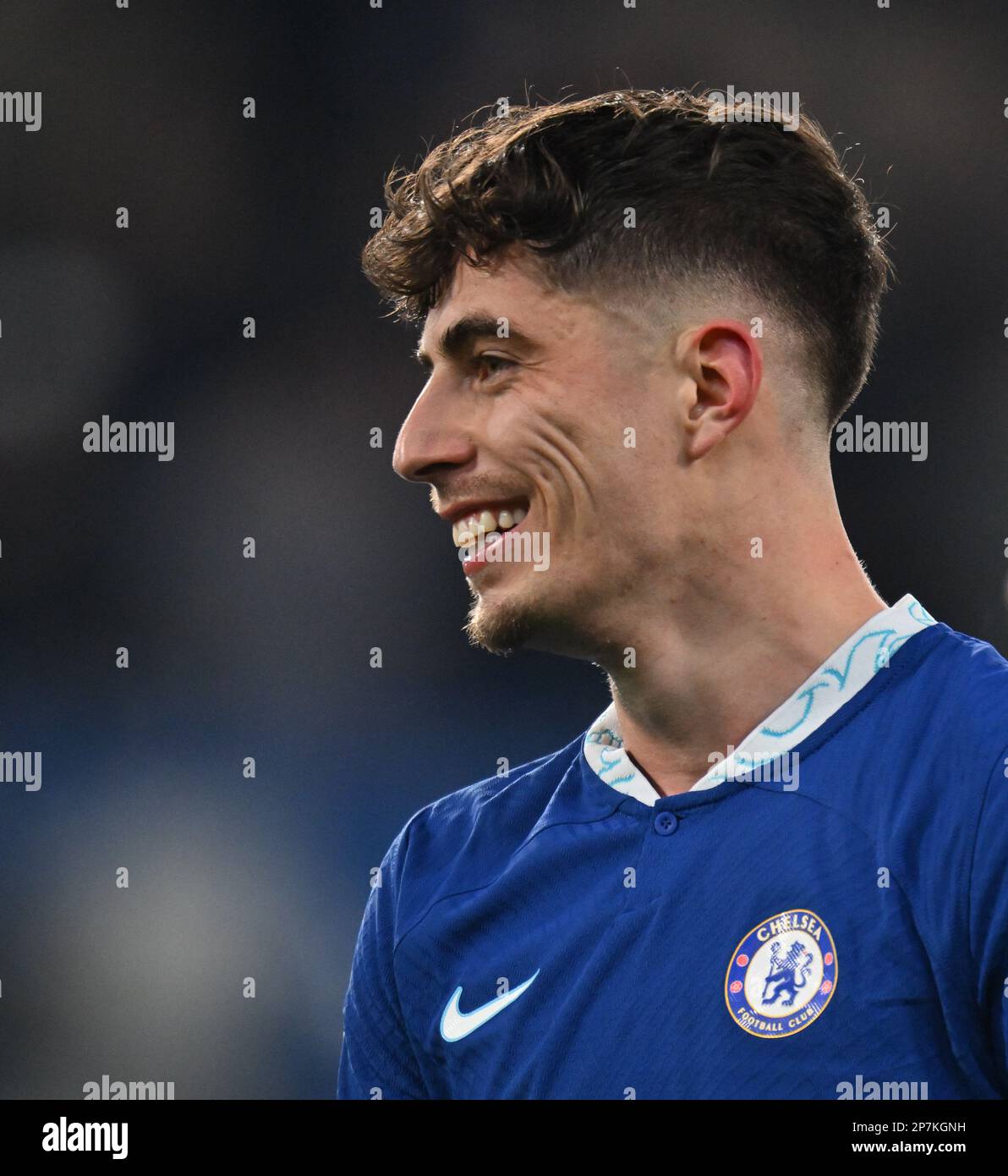 England, London, 07 March 2023 - Kai Havertz of Chelsea during the UEFA ...