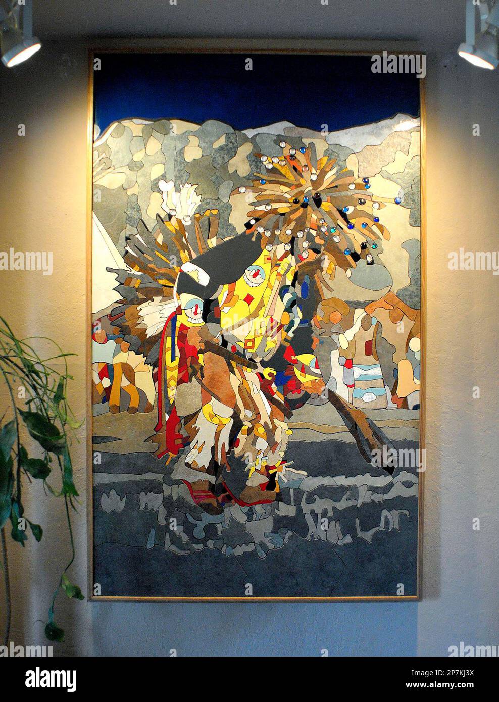 In a Thursday, Jan. 21, 2010 photo, Greg Millar’s portrait of a dancer ...