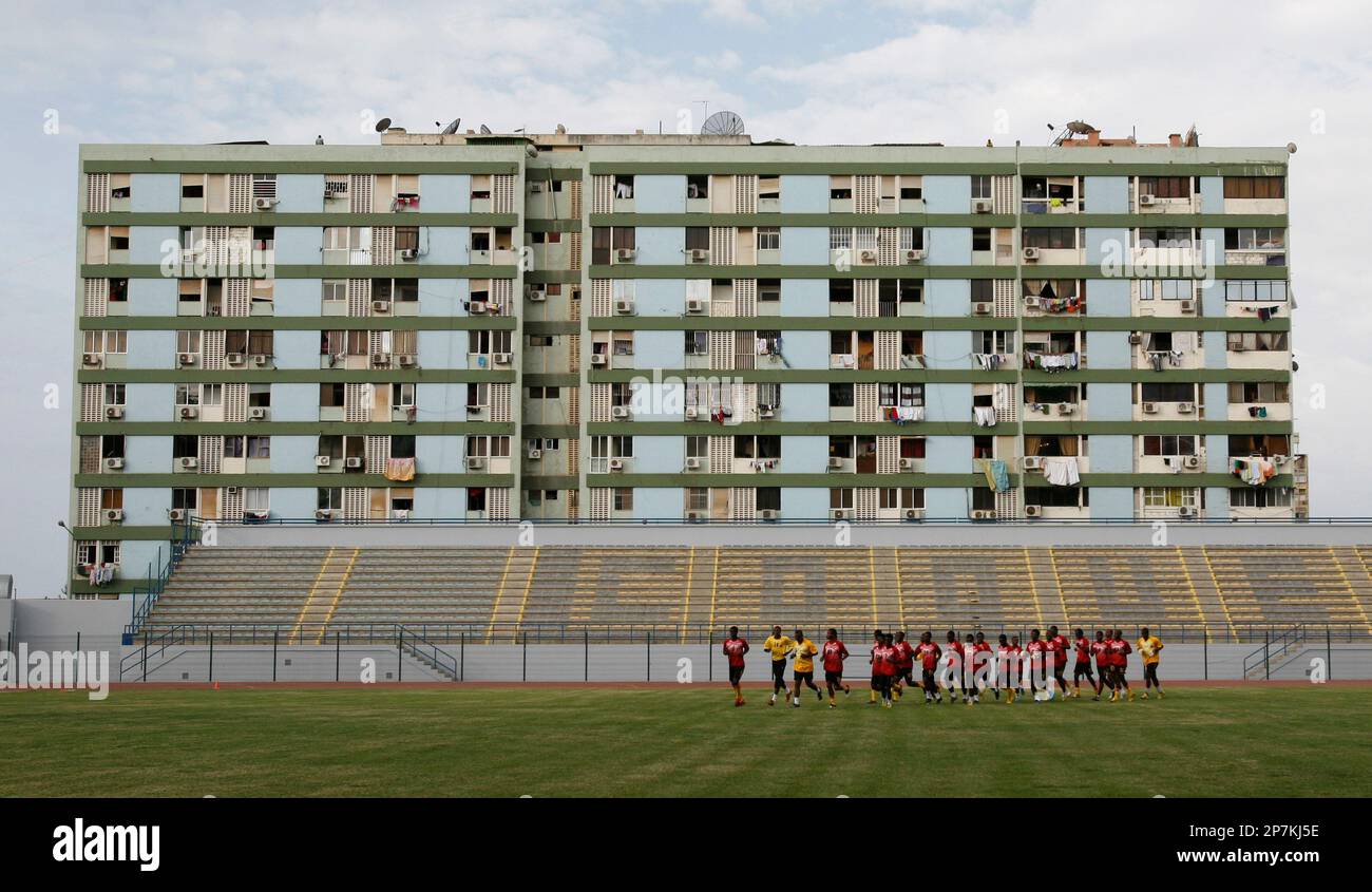 Ghana players jog during training ahead of their African Cup of Nations ...