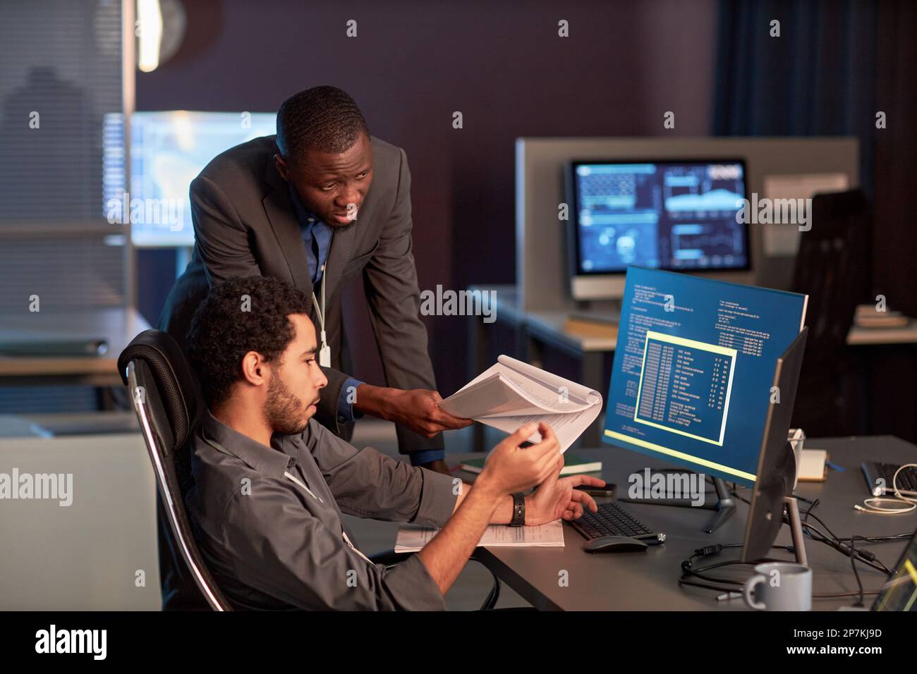 Office security code hi-res stock photography and images - Alamy