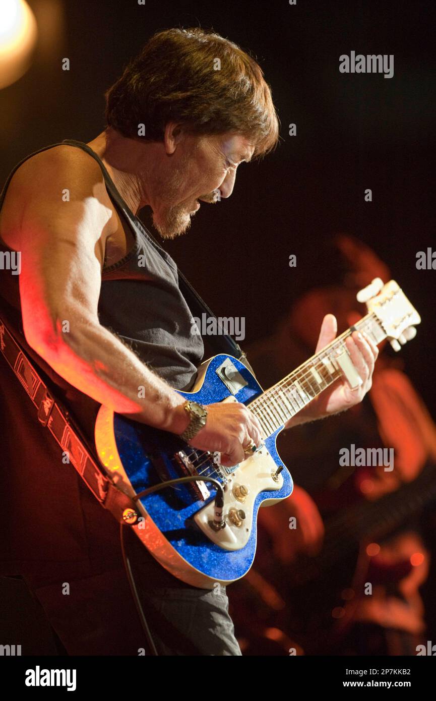 In this photo taken Monday, Jan. 25, 2010, British singer Chris Rea ...