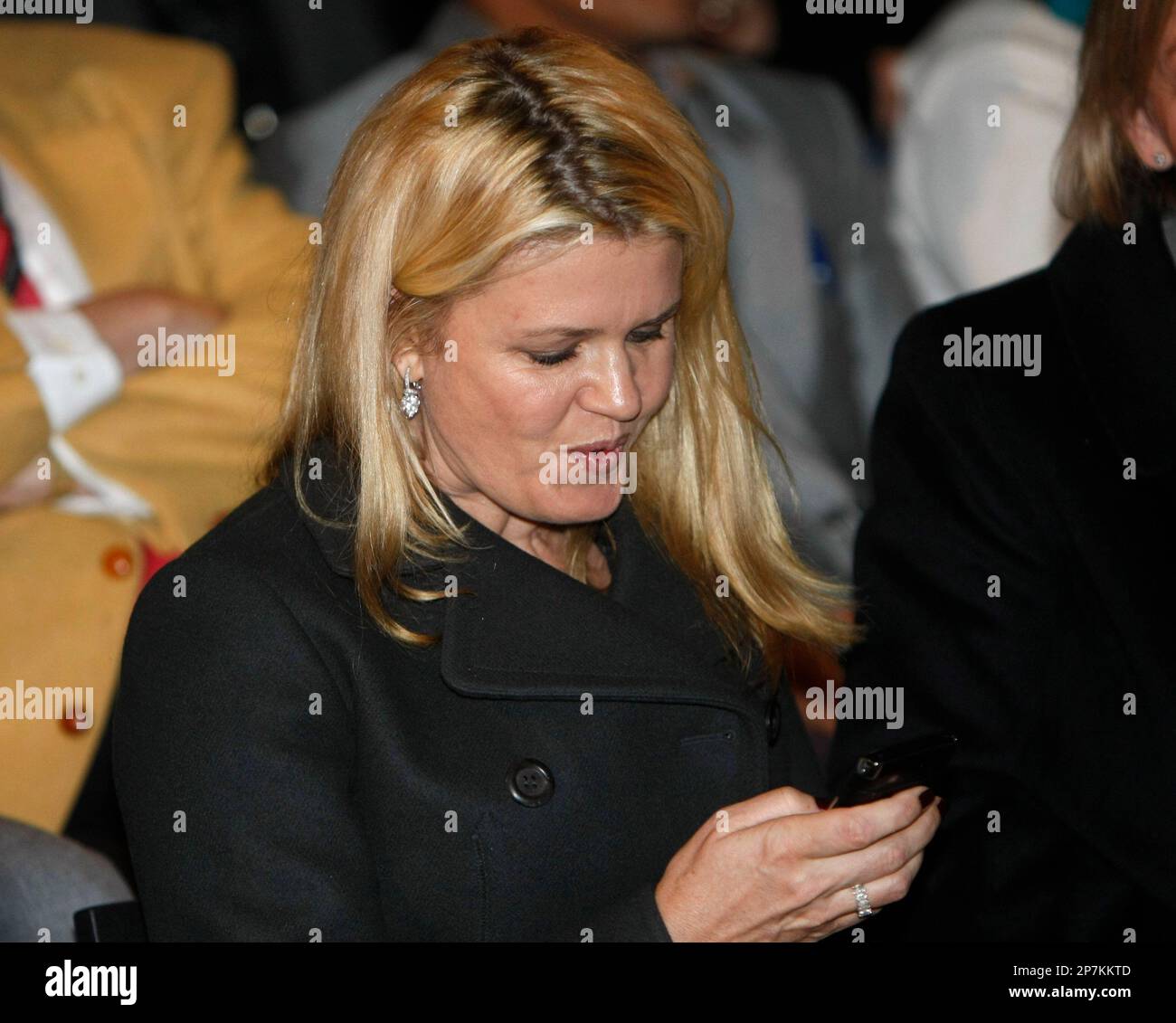 Corinna Schumacher, wife of German Formula One pilot Michael Schumacher ...