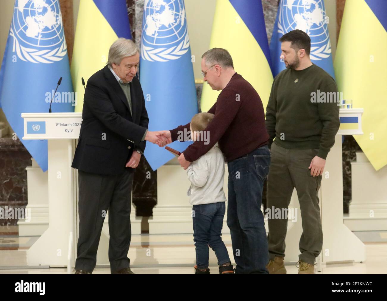 Non Exclusive: KYIV, UKRAINE - MARCH 8, 2023 - Father Hryhorii ...