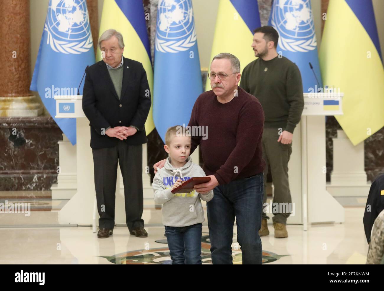 Non Exclusive: KYIV, UKRAINE - MARCH 8, 2023 - Father Hryhorii ...
