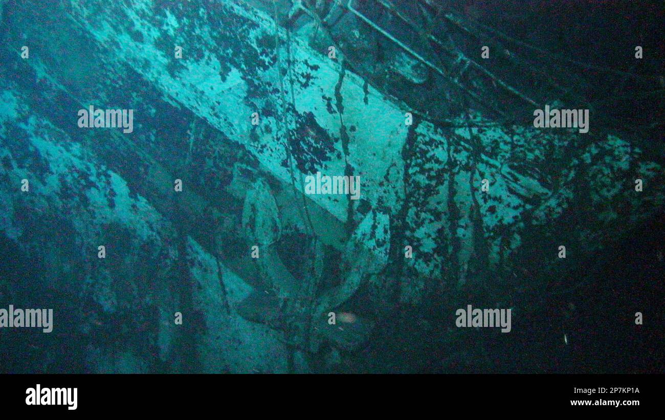 FILE - In this file photo taken Monday, Jan. 11, 2010, the bow of the ...