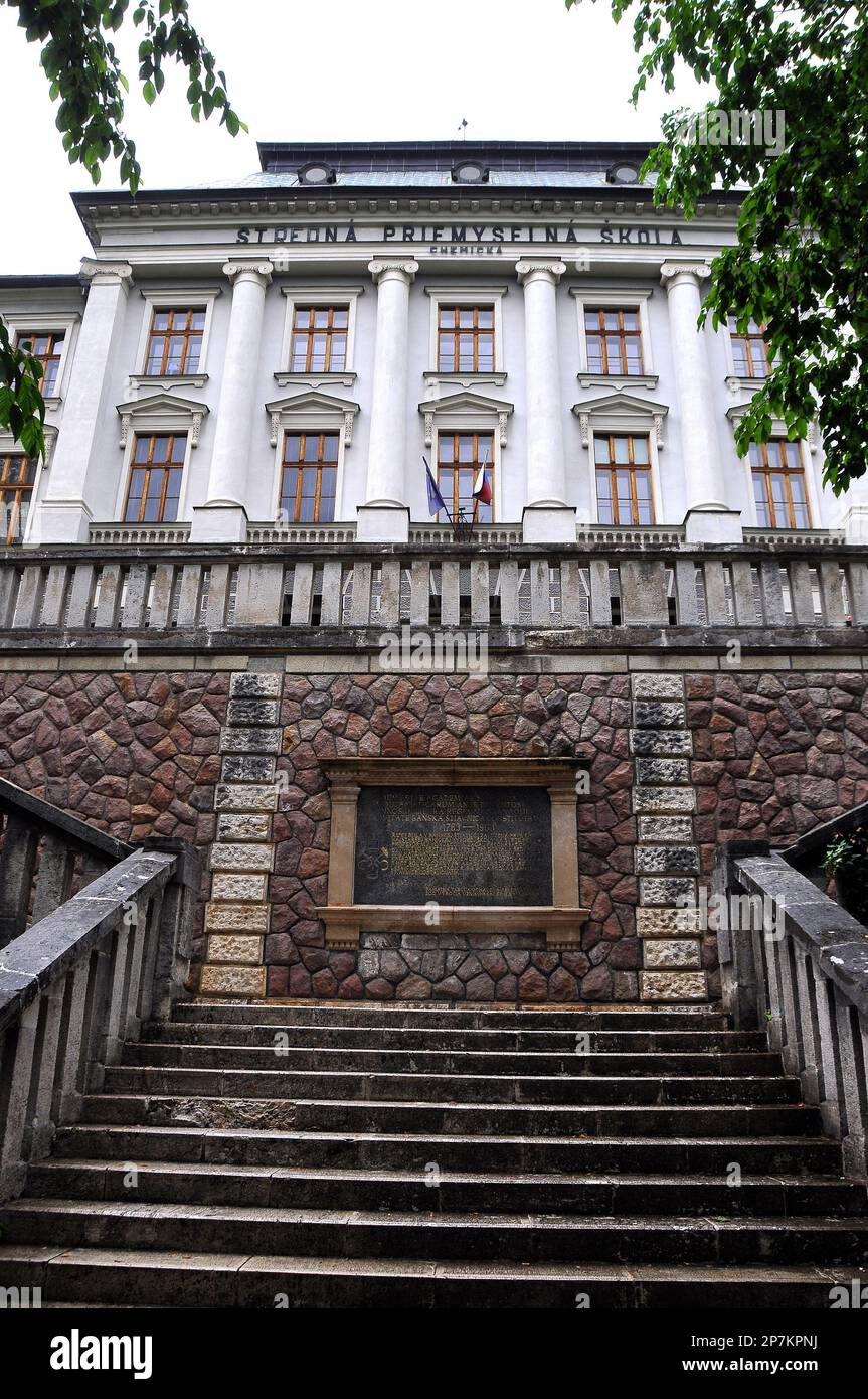 Building of the former Academy of Mining and Forestry, Banská Štiavnica, Selmecbánya, Banská ...