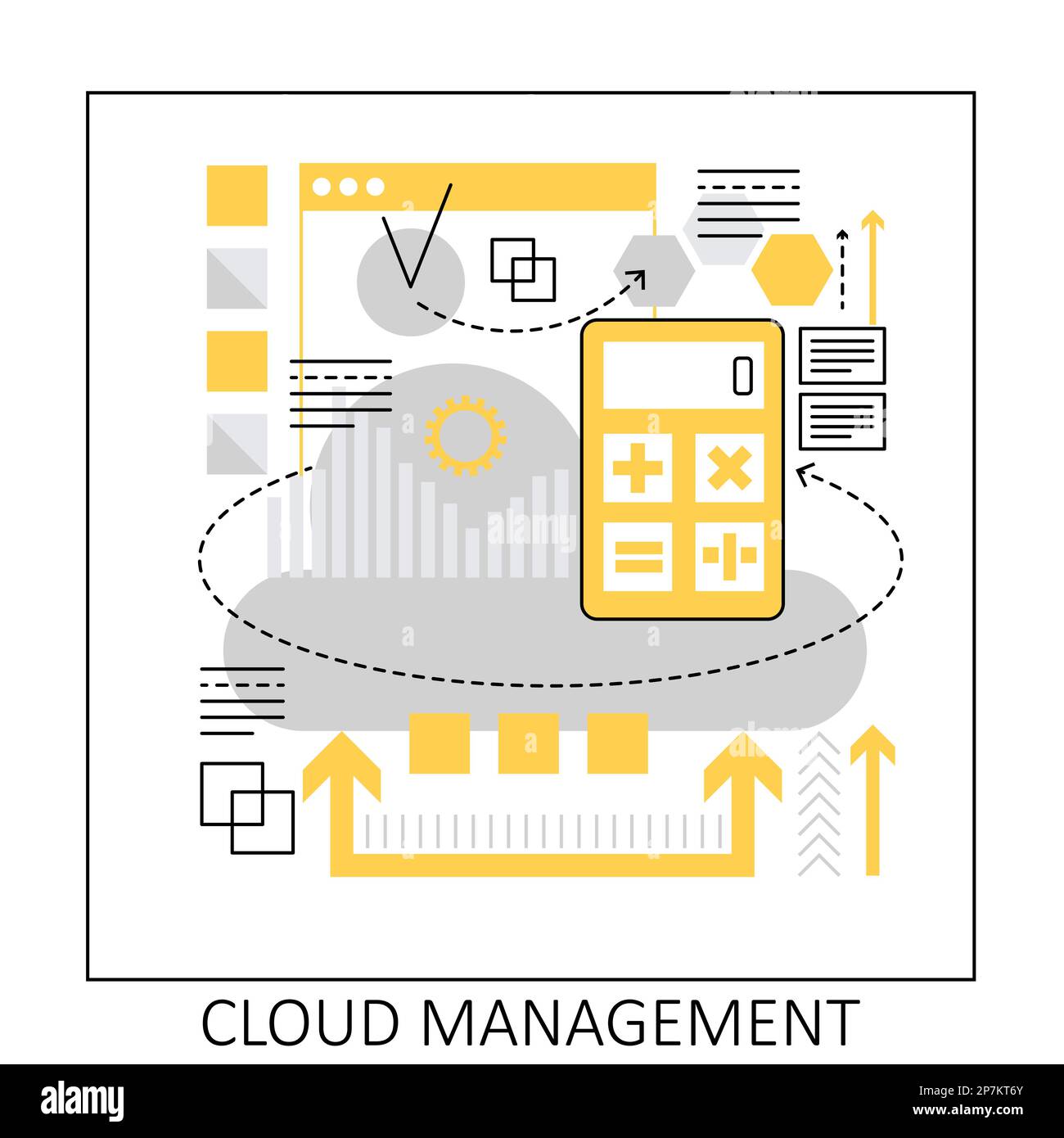 Cloud data management. Cloud computing service, keep information vector ... Cloud data management. Cloud computing service, keep information vector ...