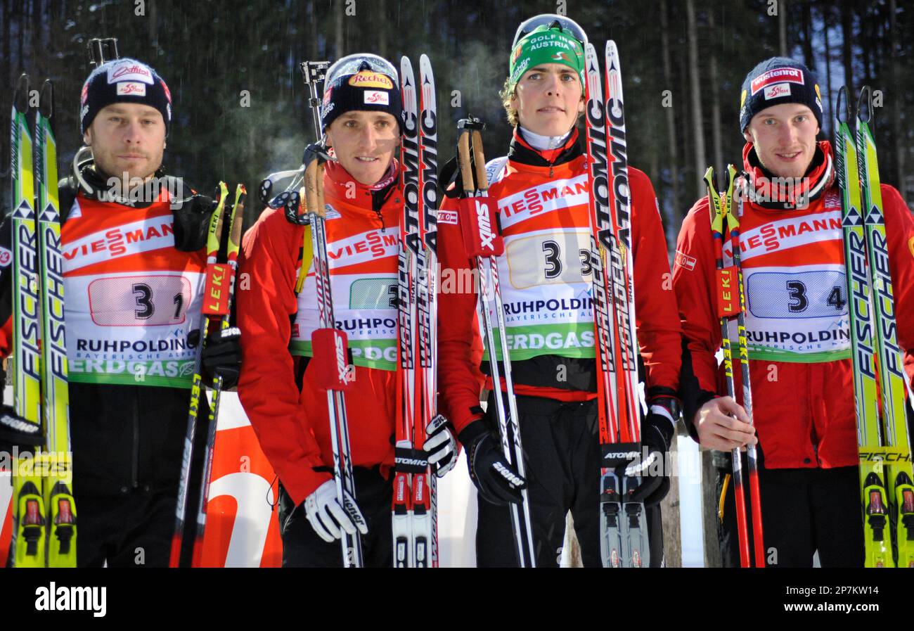 Daniel Mesotitsch, Friedrich Pinter, Tobias Eberhard and Dominik ...