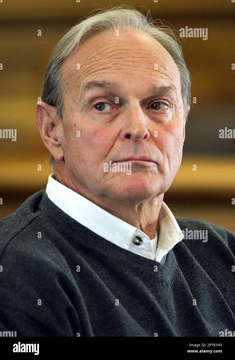 Dirk Greineder, convicted in 2001 of killing his wife in 1999, sits in ...