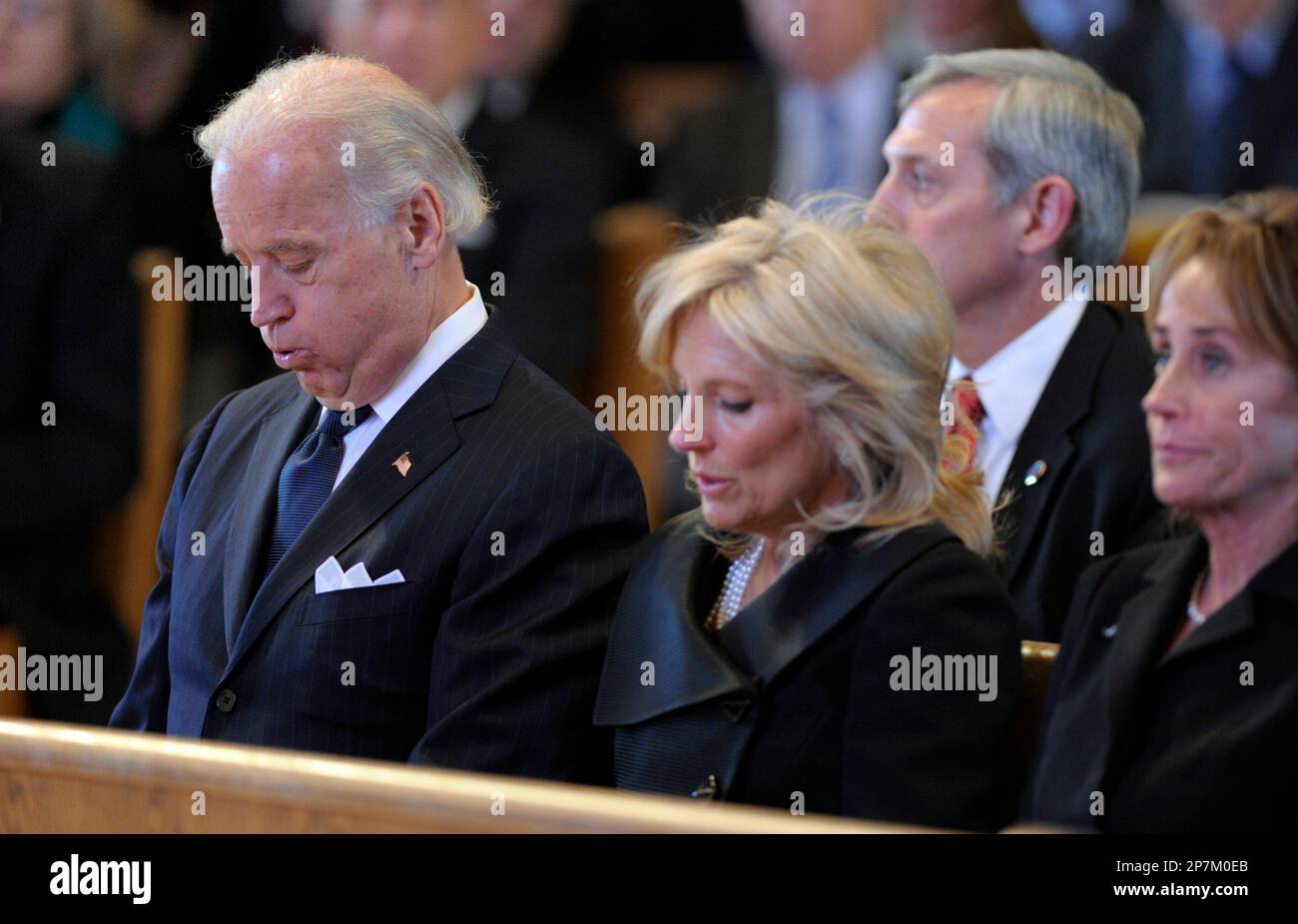 From left, Vice President Joe Biden, his wife Jill Biden, and his ...
