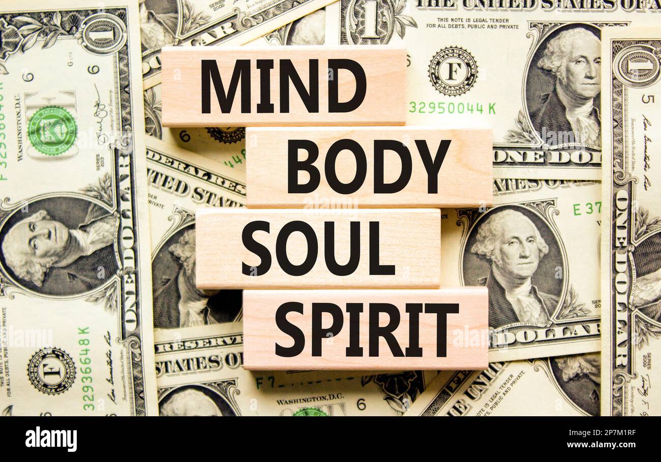 Mind body soul spirit symbol. Concept words Mind Body Soul Spirit on ...