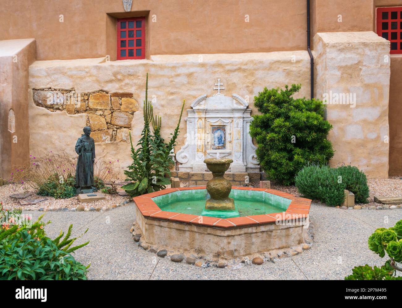 Mission San Carlos Borromeo de Carmelo Stock Photo - Alamy