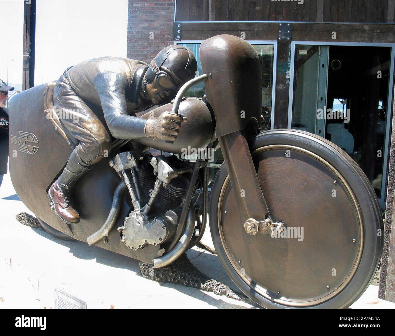 In this undated photo, a $100,000 sculpture -- which depicts an old ...