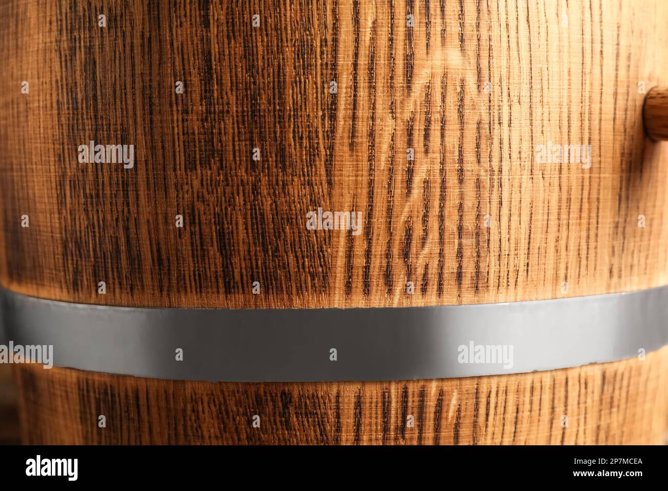 Wooden barrel as background, closeup Stock Photo - Alamy