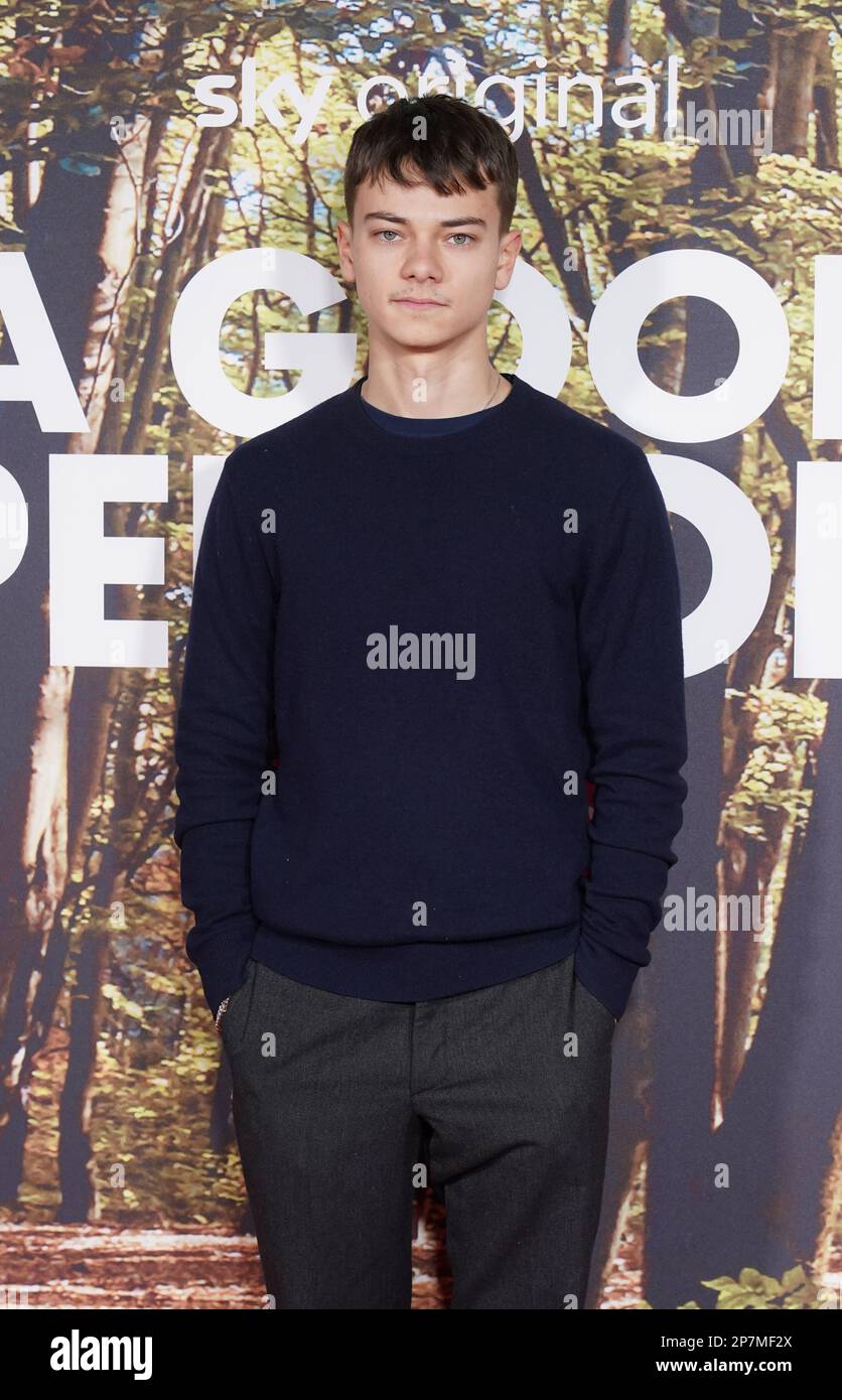 Conrad Khan attending the UK premiere of A Good Person, at the Ham Yard ...