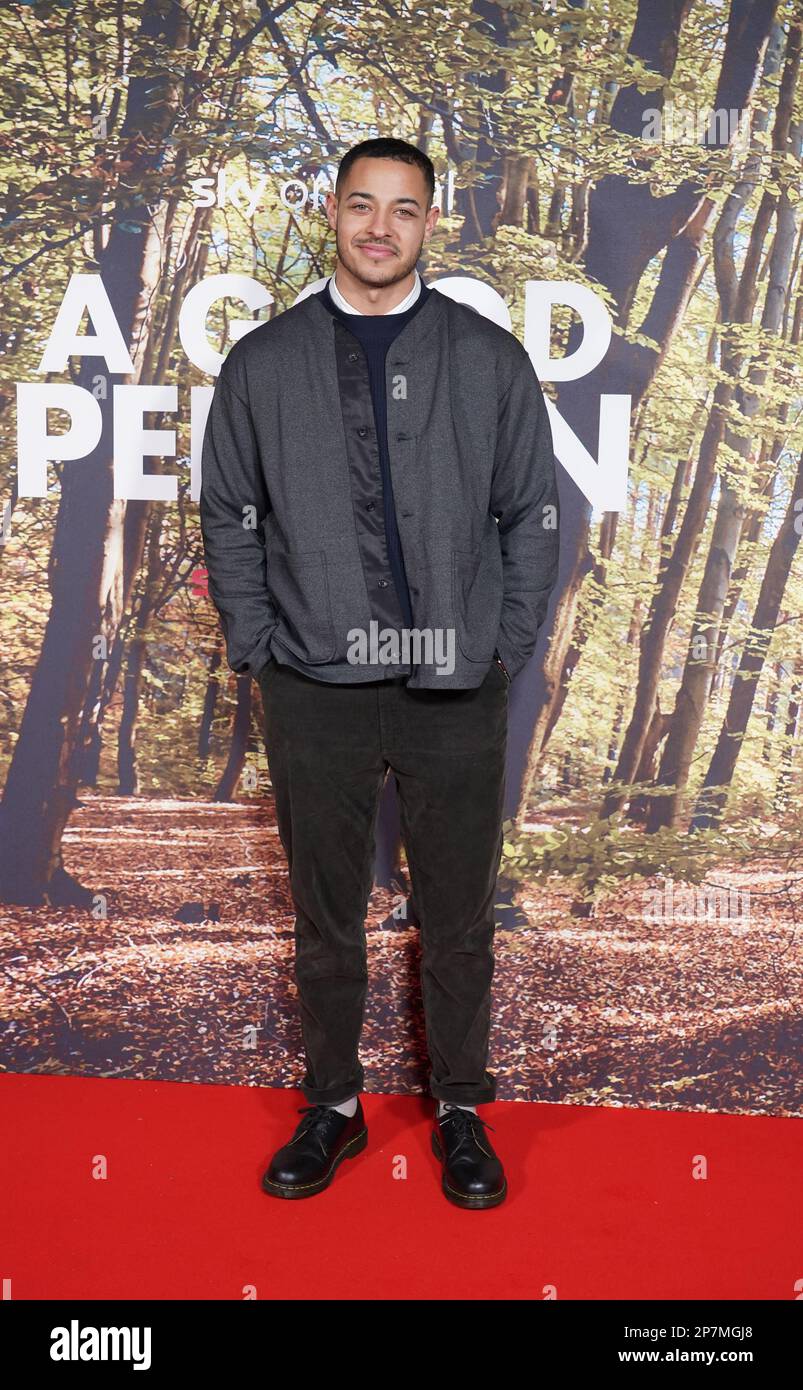 Daryl McCormack attending the UK premiere of A Good Person, at the Ham ...