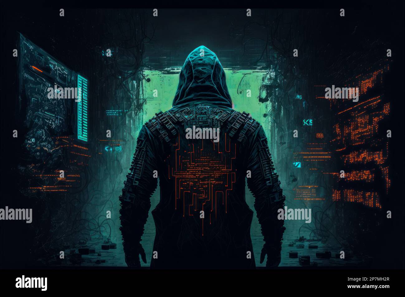 Cyber crime and cyber war conceptual image Stock Photo - Alamy