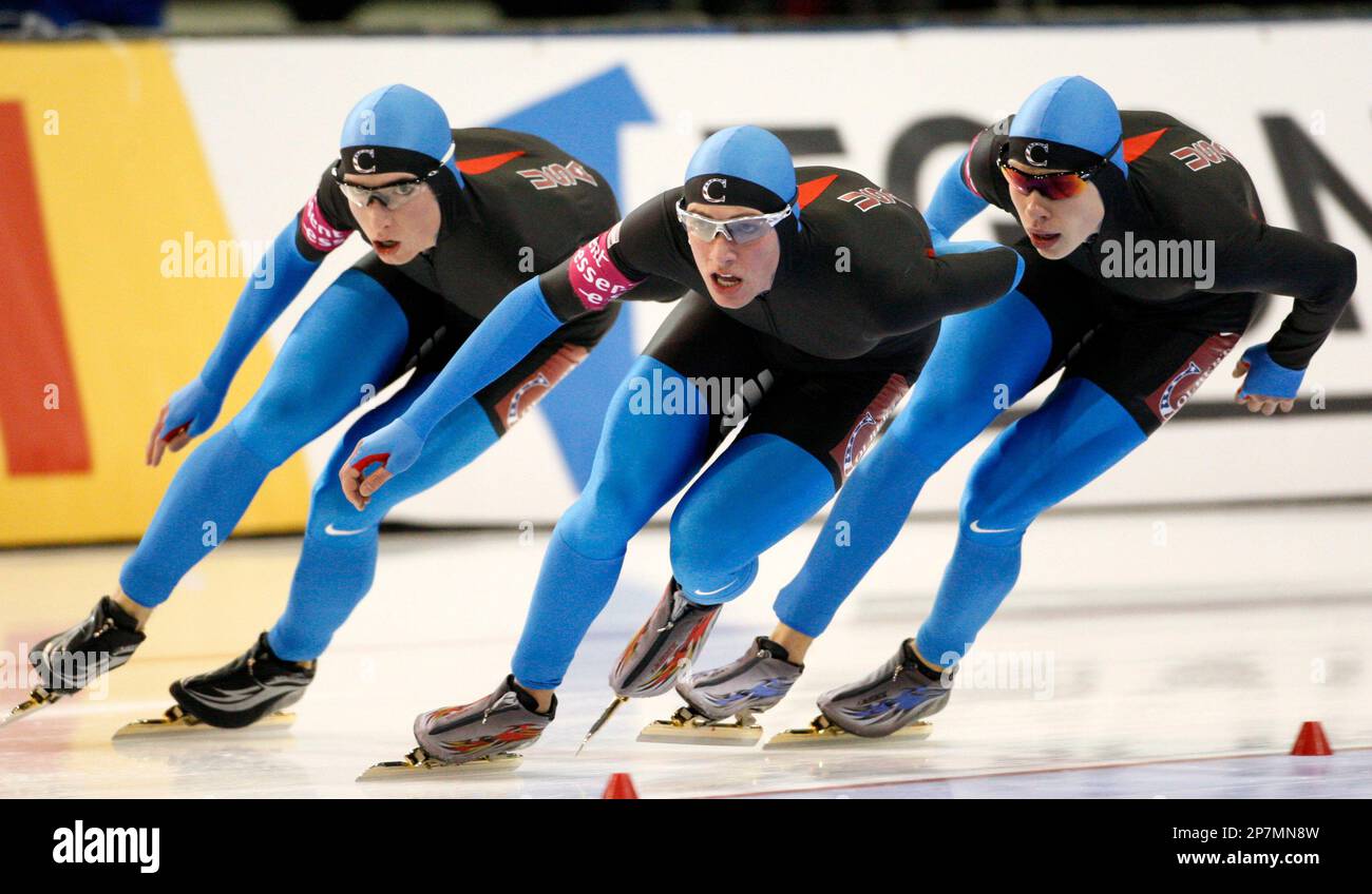 Team USA's Jonathan Kuck, left, Trevor Marsicano, center, and Brian ...