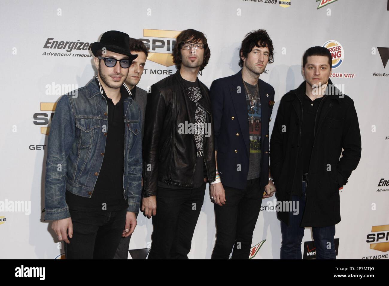 Members of the musical group The Bravery arrive at Spike TV's Video ...