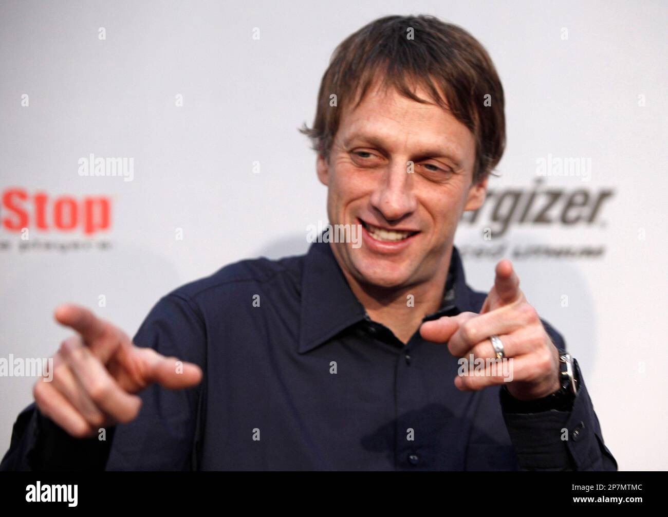 Tony Hawk arrives at Spike TV's Video Game Awards on Saturday, Dec. 12 ...