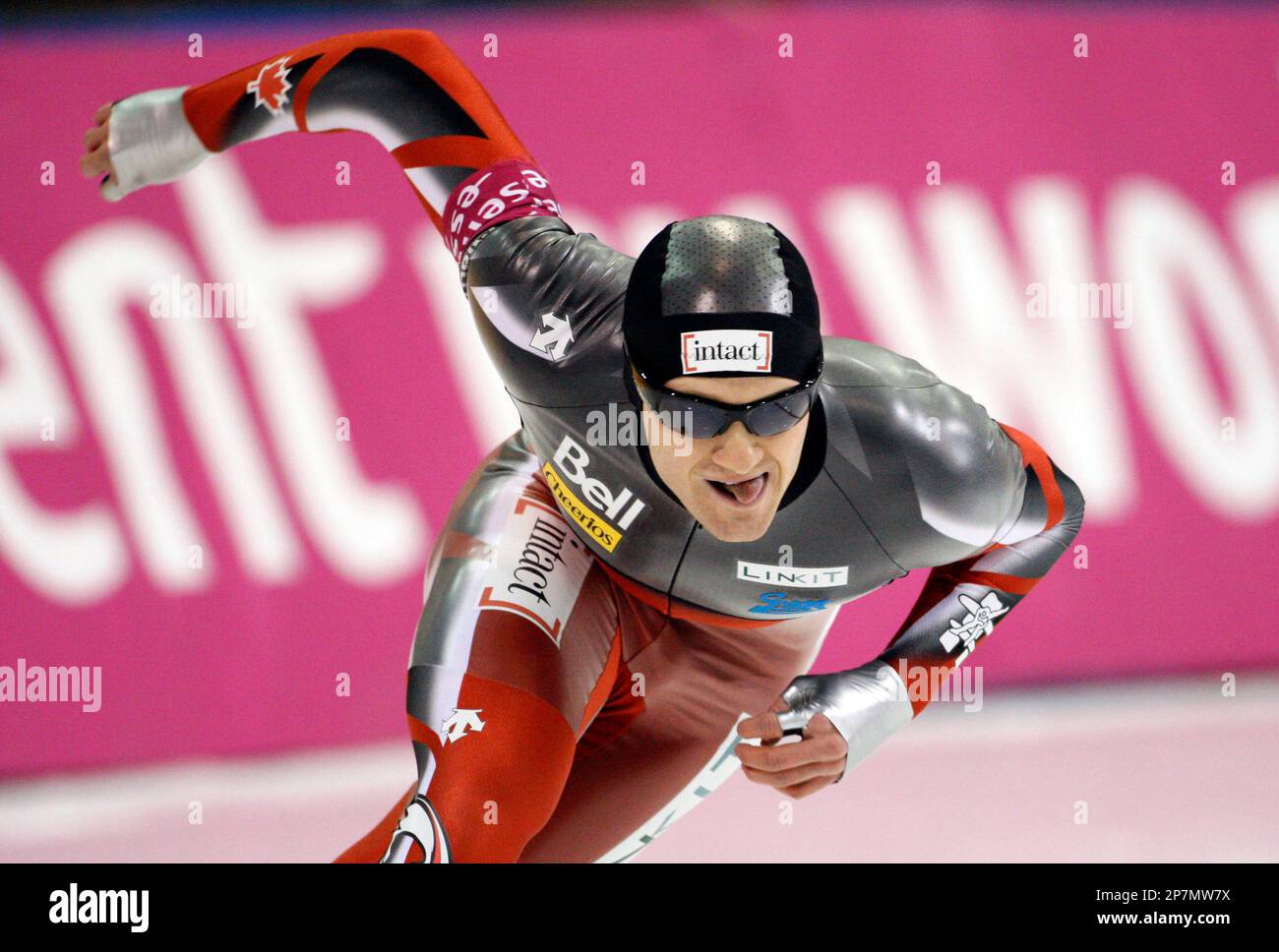 Canada's Jamie Gregg competes in the men's 500-meter race at the World ...