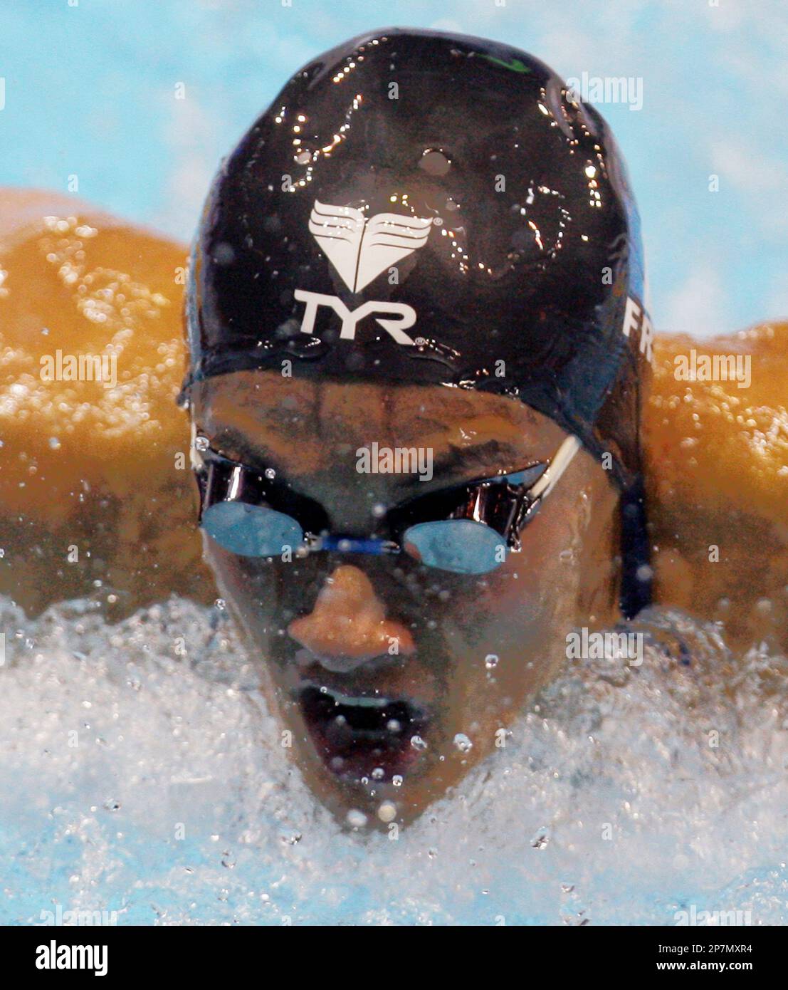 France's Diane Bui Duyet competes in a heat of the Women's 100m ...