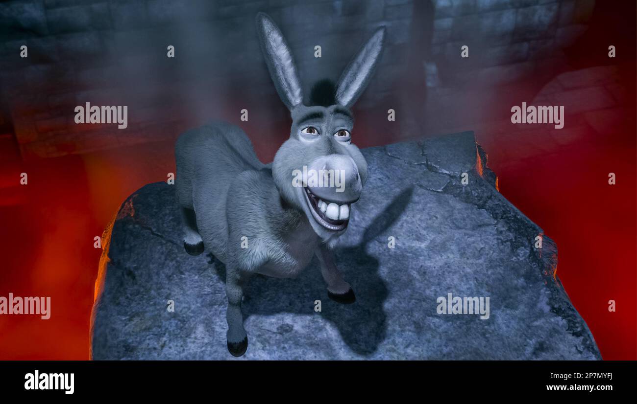 USA. Eddie Murphy in a scene from the (C)DreamWorks film: Shrek (2001 ...