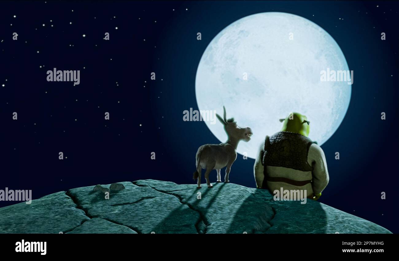 USA. Mike Myers and Eddie Murphy in a scene from the (C)DreamWorks film ...