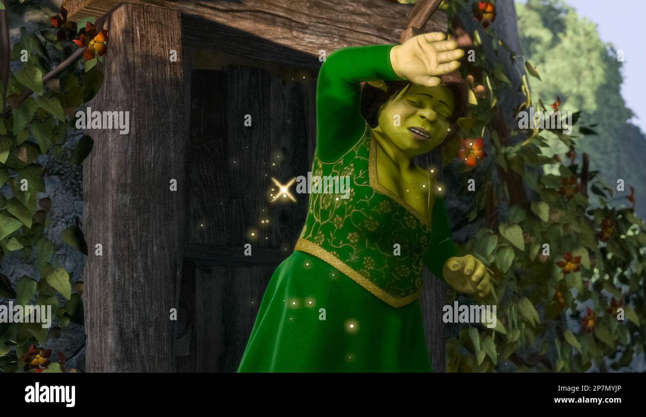 USA. Cameron Diaz in a scene from the (C)DreamWorks film: Shrek (2001 ...