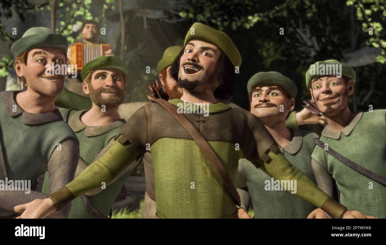 USA. Vincent Cassel in a scene from the (C)DreamWorks film: Shrek (2001 ...