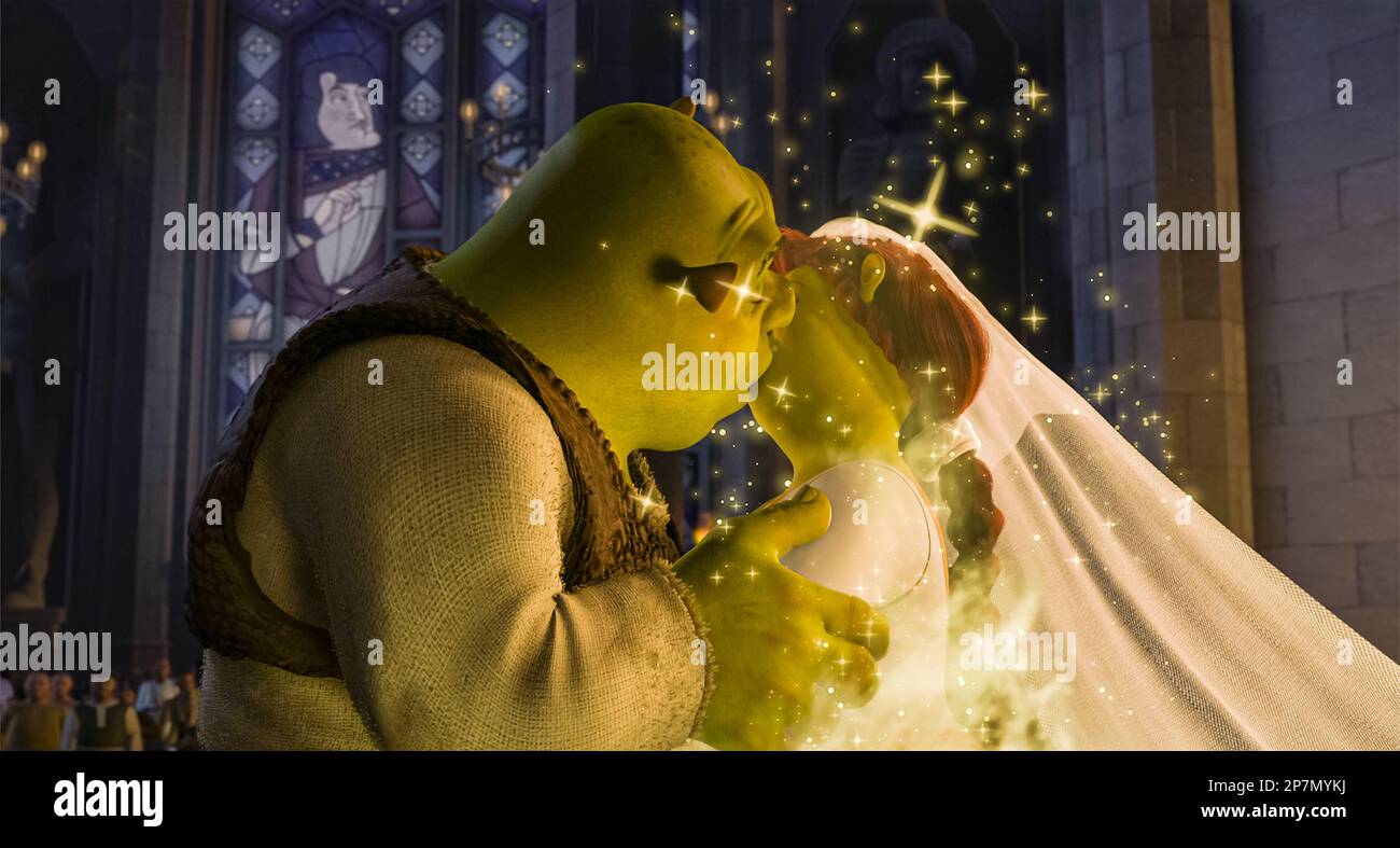 USA. Cameron Diaz and Mike Myers in a scene from the (C)DreamWorks film ...