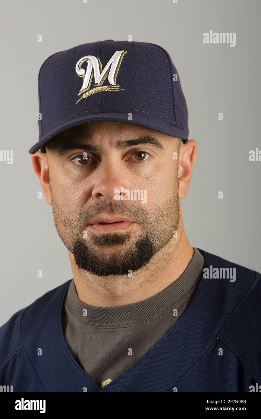 FILE - In this Feb. 19, 2009, file photo, Milwaukee Brewers' Jason ...