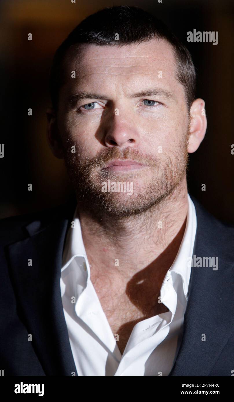 Australian actor Sam Worthington arrives for the World Premiere of ...