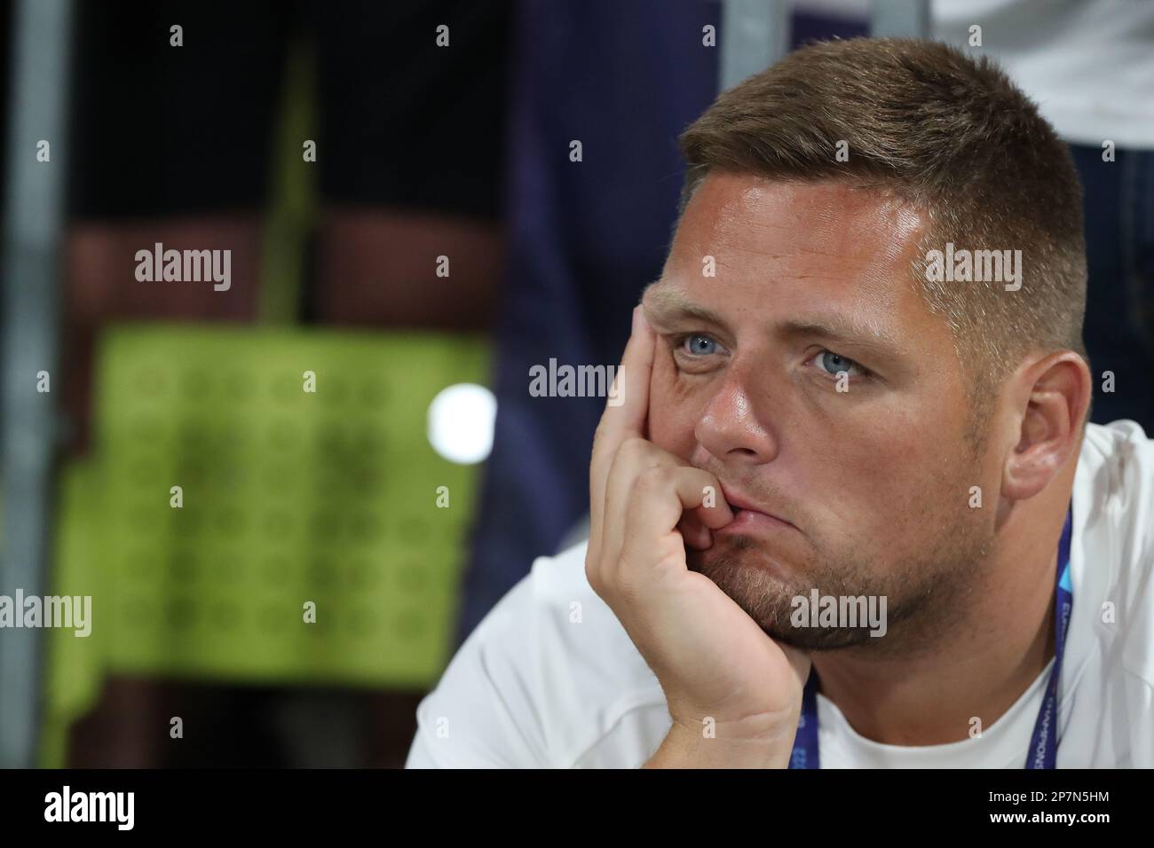 GB coach at the European Athletics Championship 2022 Stock Photo - Alamy