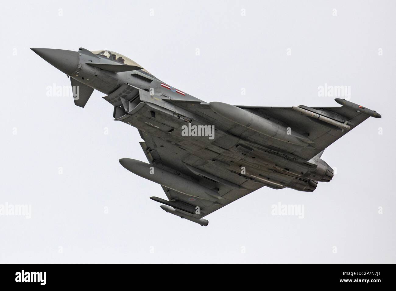 A British Royal Air Force Eurofighter Typhoon FGR4, ZJ915, of 1435 ...