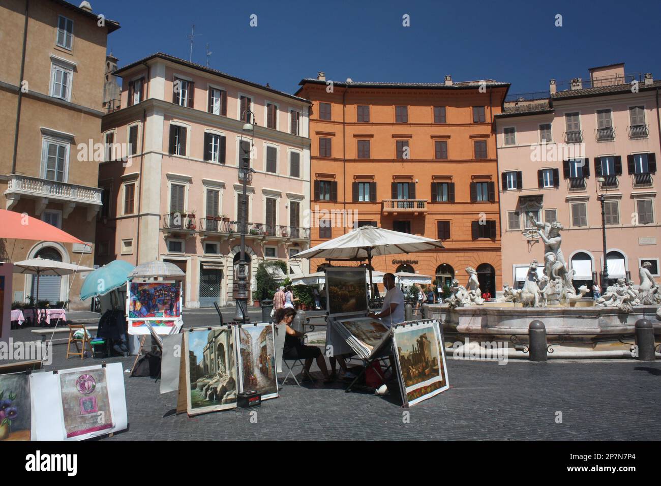 Piazza Navona, Rome,Italy Stock Photo - Alamy