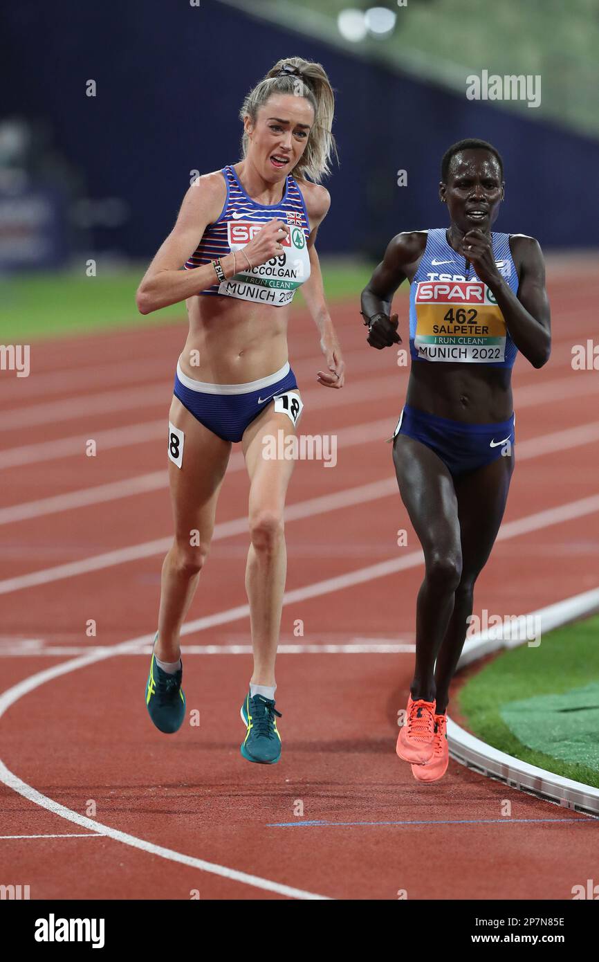 Eilish MCCOLGAN Silver Medallist in the Women's 10000m Final at the European Athletics ...