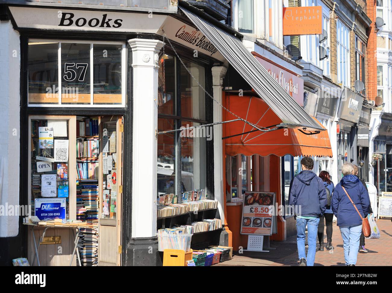 Trendy Grove Street, one of the Victorian independent streets of Little ...