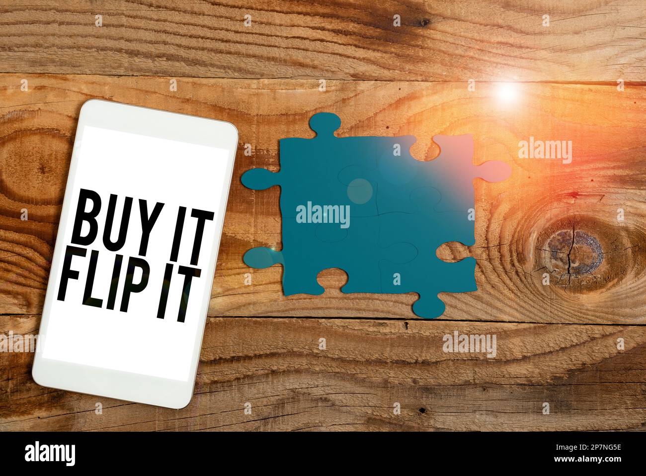 Hand writing sign Buy It Flip It. Business concept Buy something fix ...