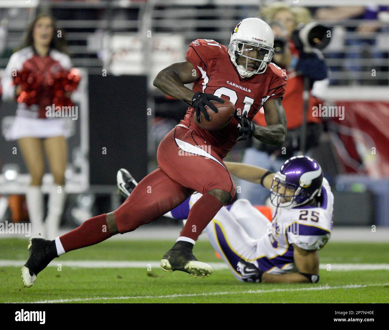 American Football Falling Down